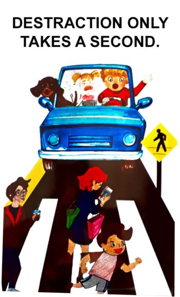 Save A Life Poster Examples - Ped Safe Vegas