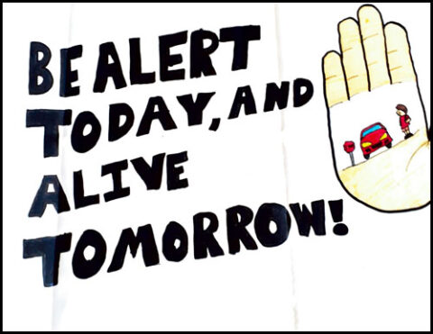 Save A Life Poster Examples - Ped Safe Nevada